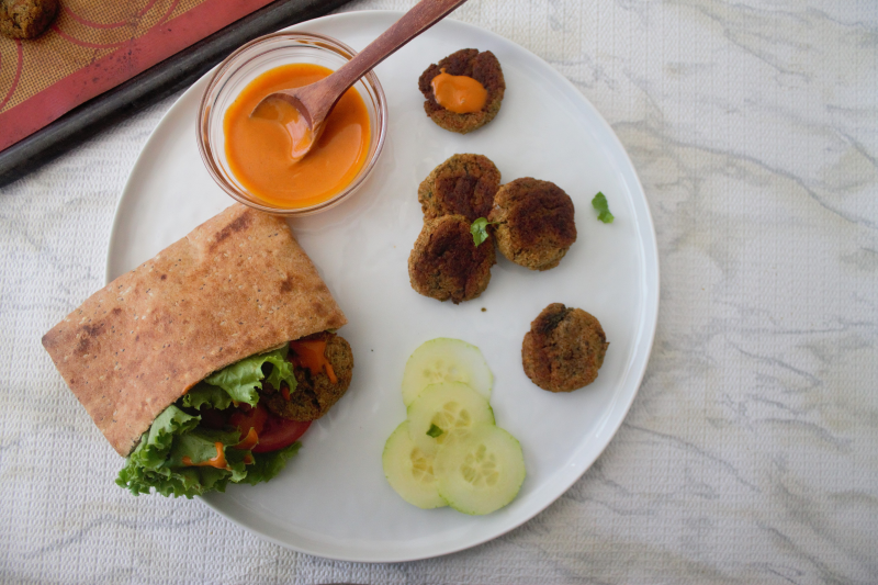 Quinoa Falafel - Earthly Superfood